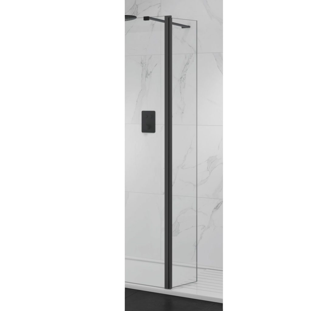 Hinged Deflector Panel 8mm - Phoenix Bathrooms