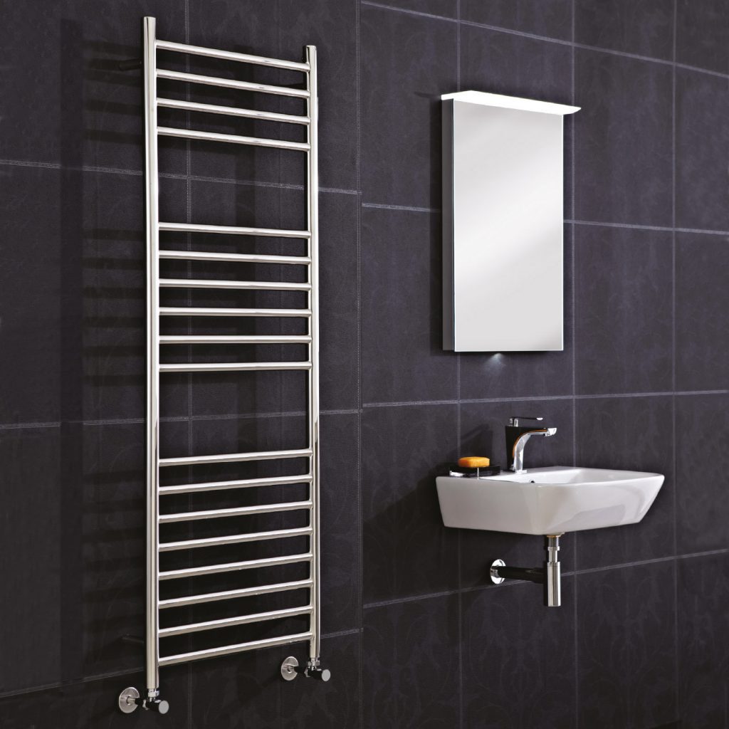 Athena Polished Stainless Steel Radiator