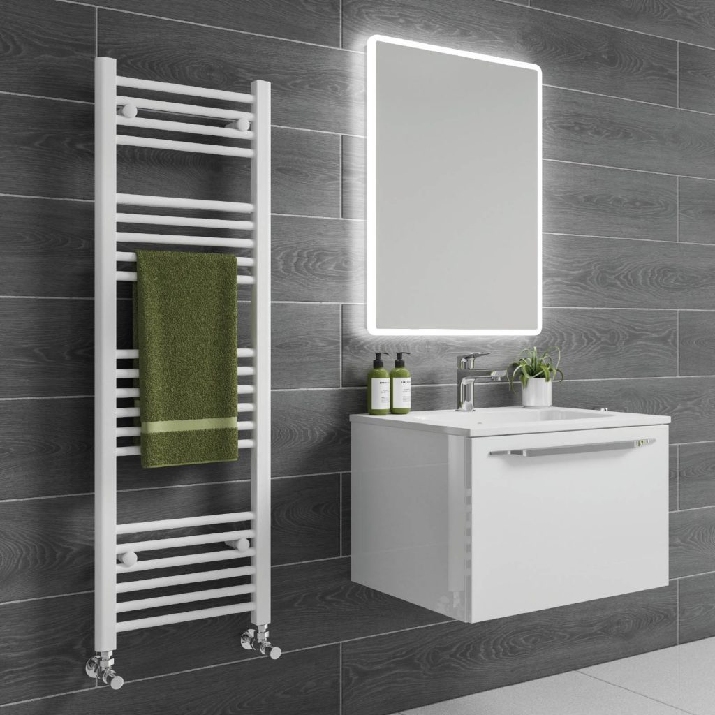 Flavia Straight - White Radiator