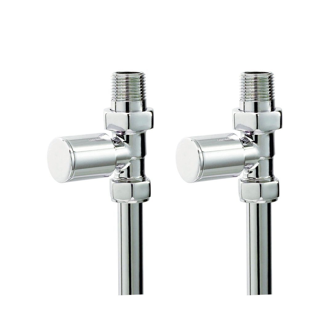 Minimalist Straight Radiator Valves for Radiators