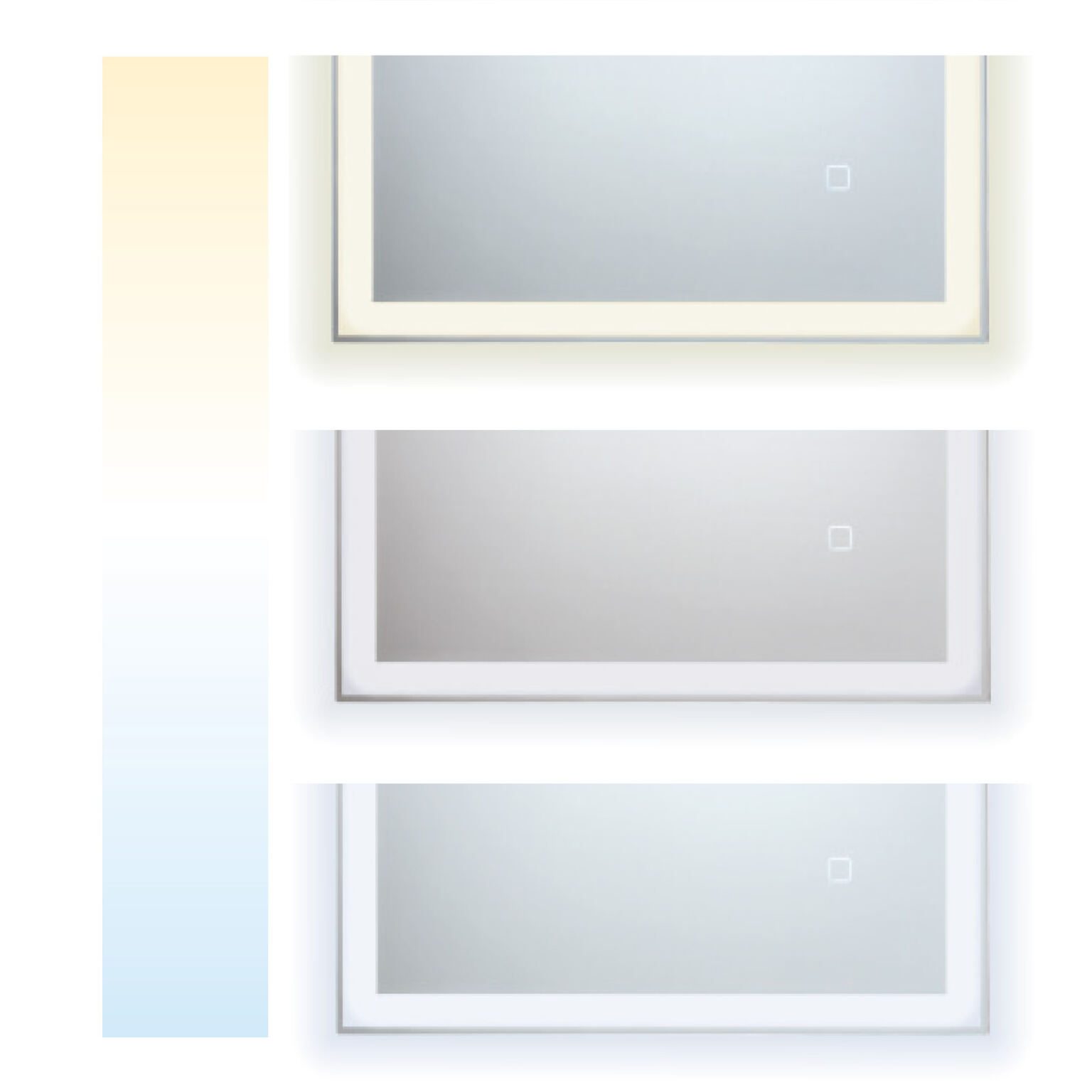Lune Colour Changing LED Bathroom Mirror