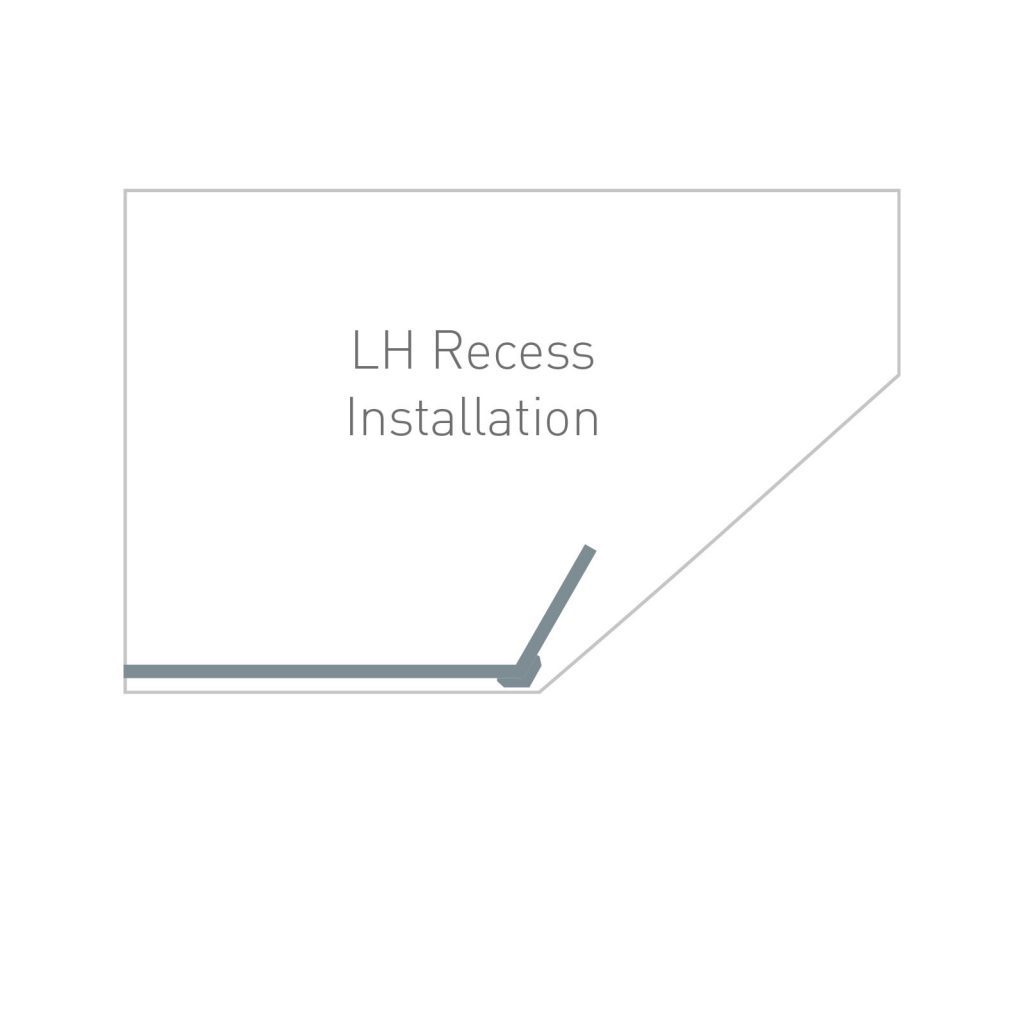 Walk-In Neo Recess 10mm - Phoenix Bathrooms