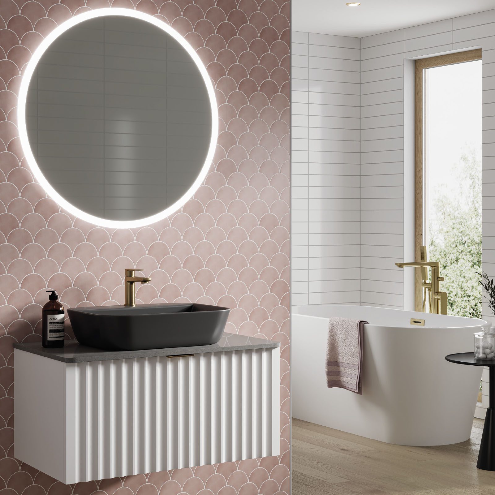 Bathroom Inspiration ideas for furniture, mirrors and everything else.