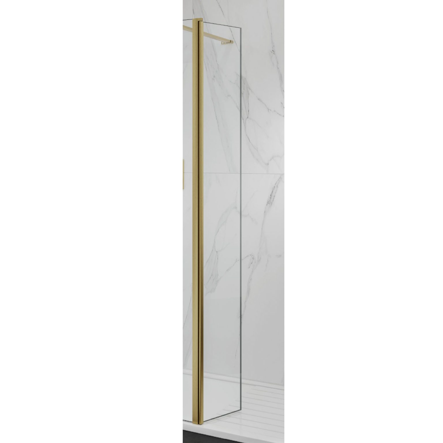 Hinged Deflector Panel 8mm - Phoenix Bathrooms