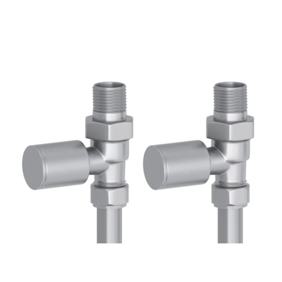 Minimalist Straight Radiator Valves for Radiators