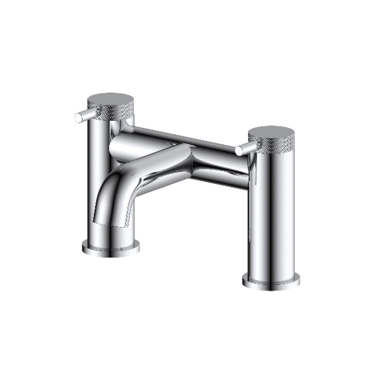 Bath Filler - Sima Knurled Handles