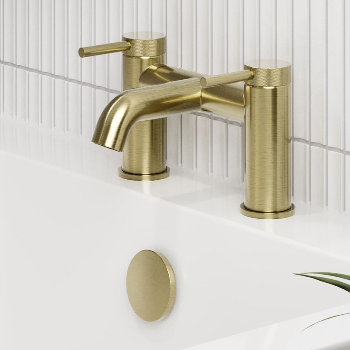 Sima Knurled Bathroom Taps and Accessories