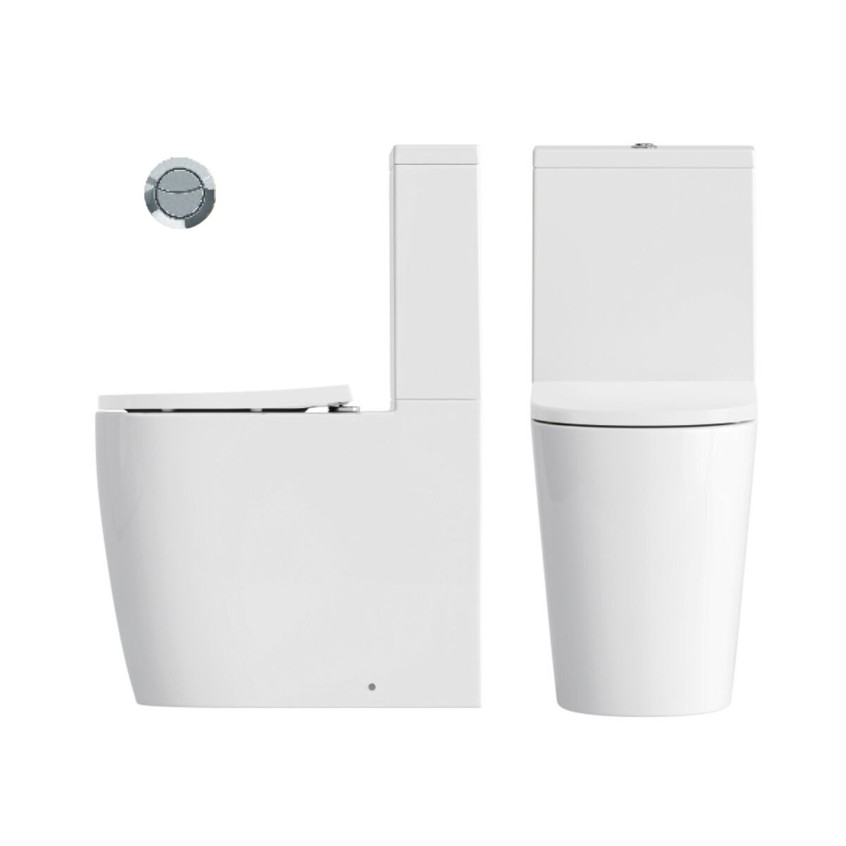 Comfort Height Closed Back WC - Phoenix Bathrooms