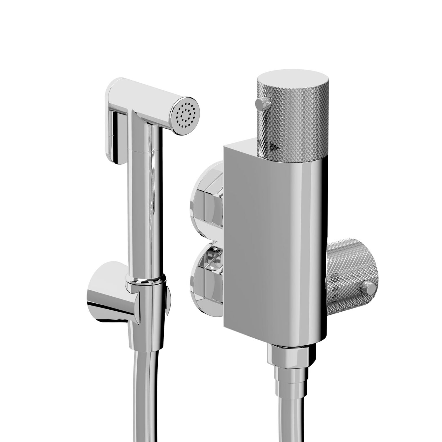 Sima Knurled Bathroom Taps and Accessories
