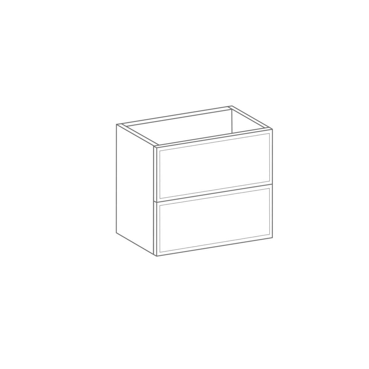 Spectrum Twin Drawer Wall Unit