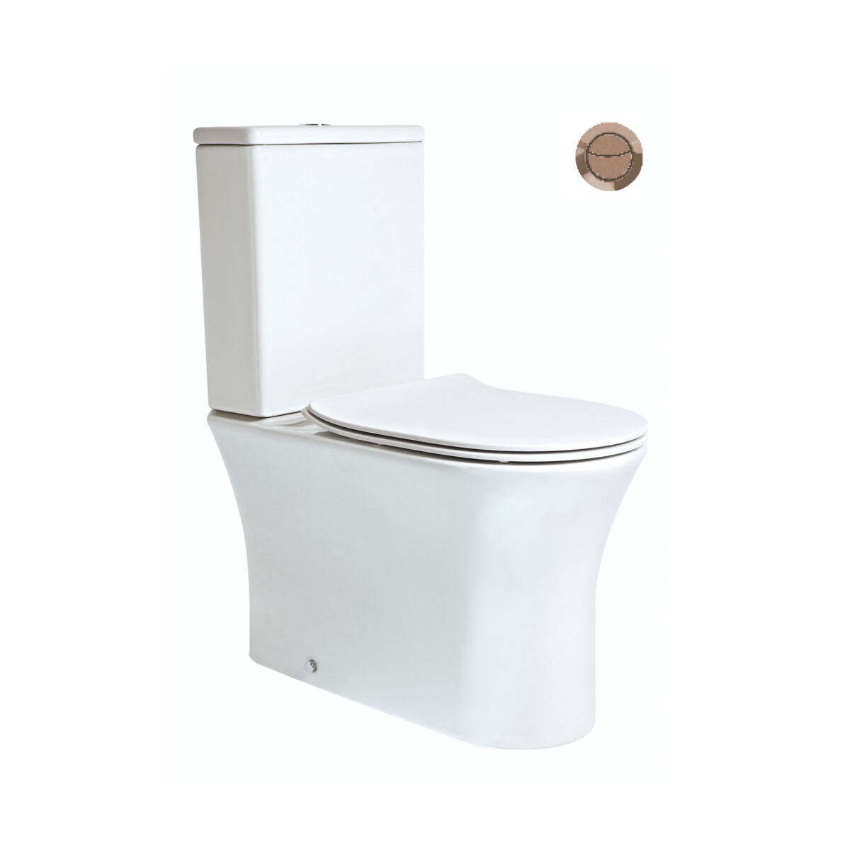 Sima Comfort Height Closed Back WC - Phoenix Bathrooms