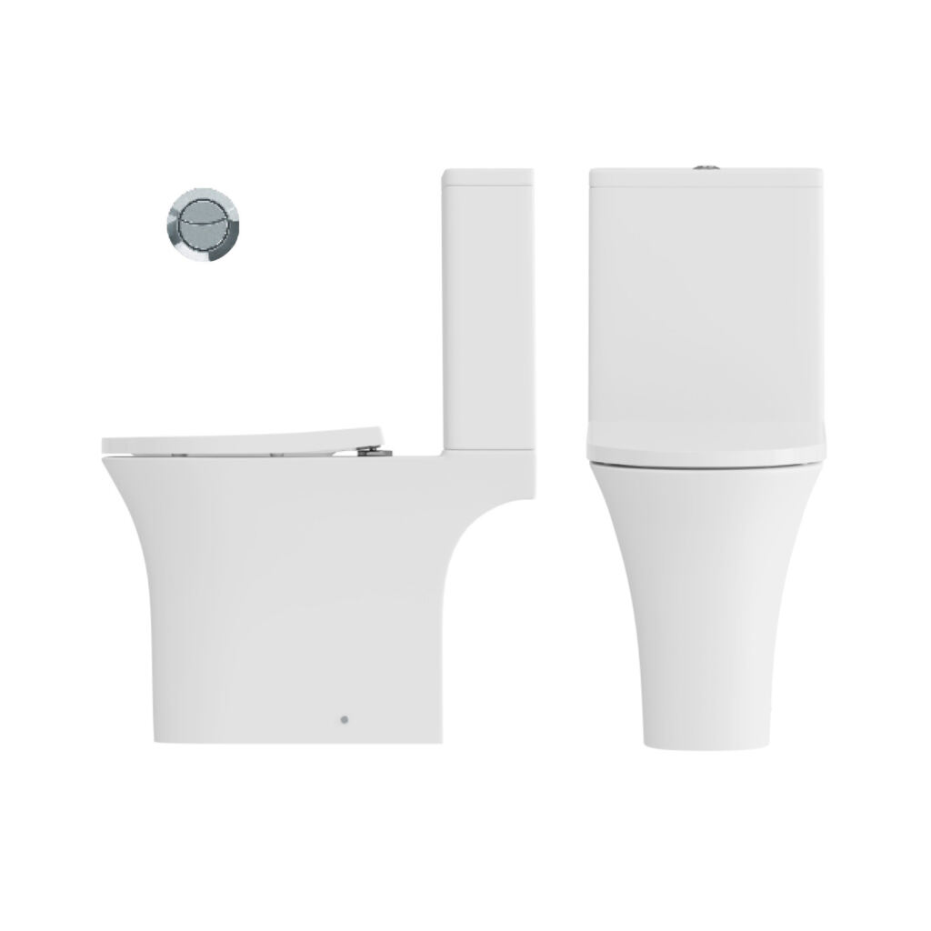 Sima Comfort Height Open Back WC - Phoenix Bathrooms