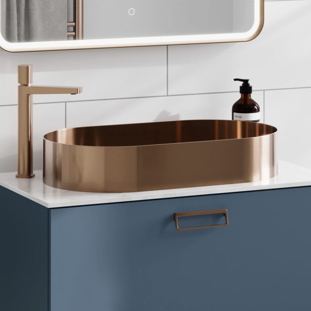 Capsule Stainless Steel Vanity Basins - Phoenix Bathrooms