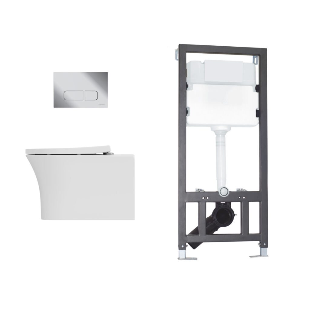 Complete Wall Hung Sima WC Pack - Phoenix Bathrooms